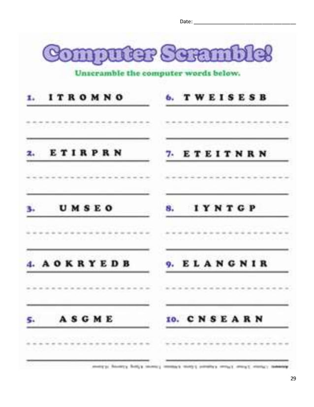 KS3 ICT workbook | DOCX