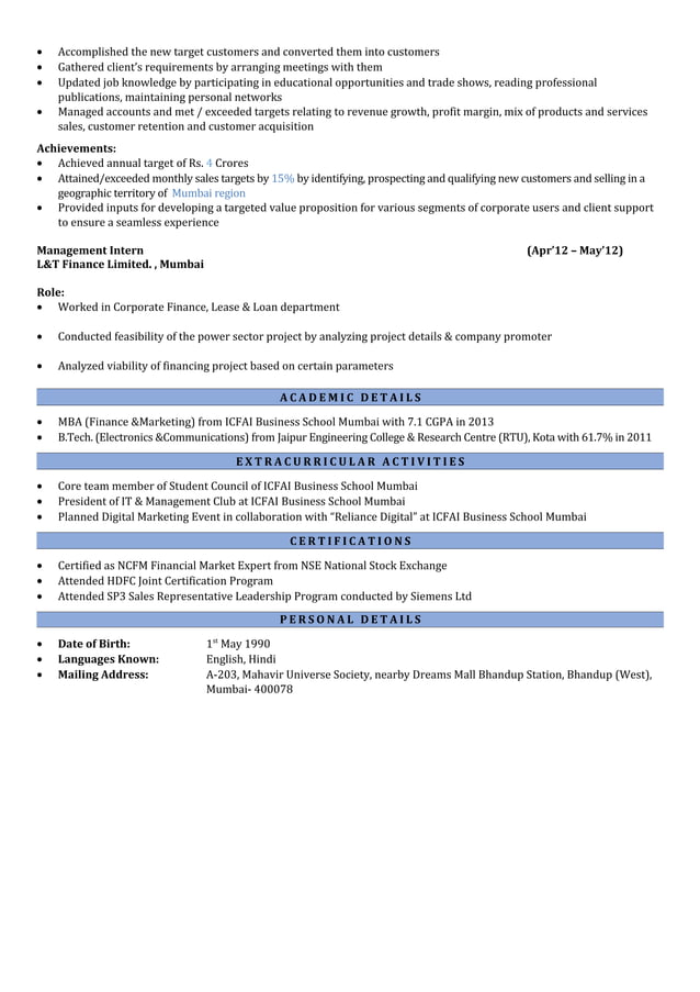 Vaibhav Moondra Resume | DOC