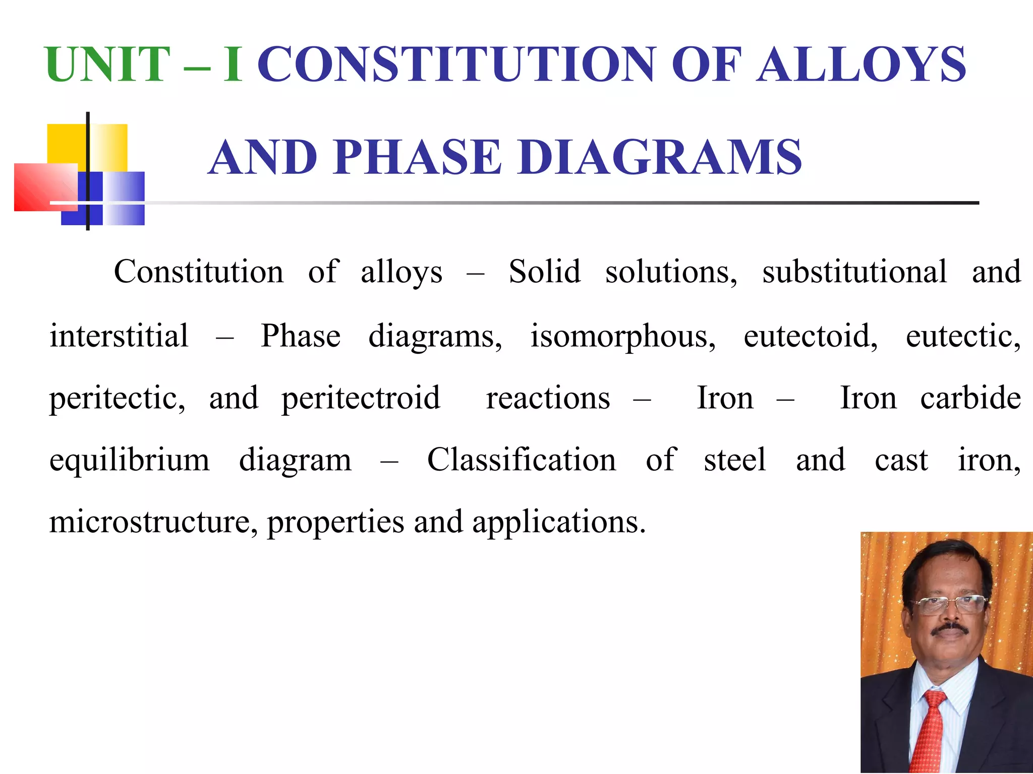ENGINEERING MATERIALS AND METALLURGY Part - I | PPT