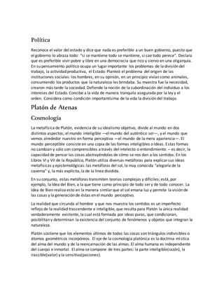 Trabajo Extraclase de Historia de la Filosofía | DOCX