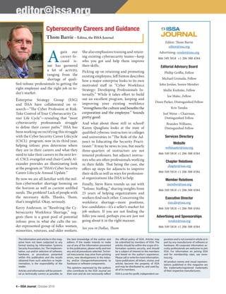 ISSA Oct 2016 article and pages | PDF