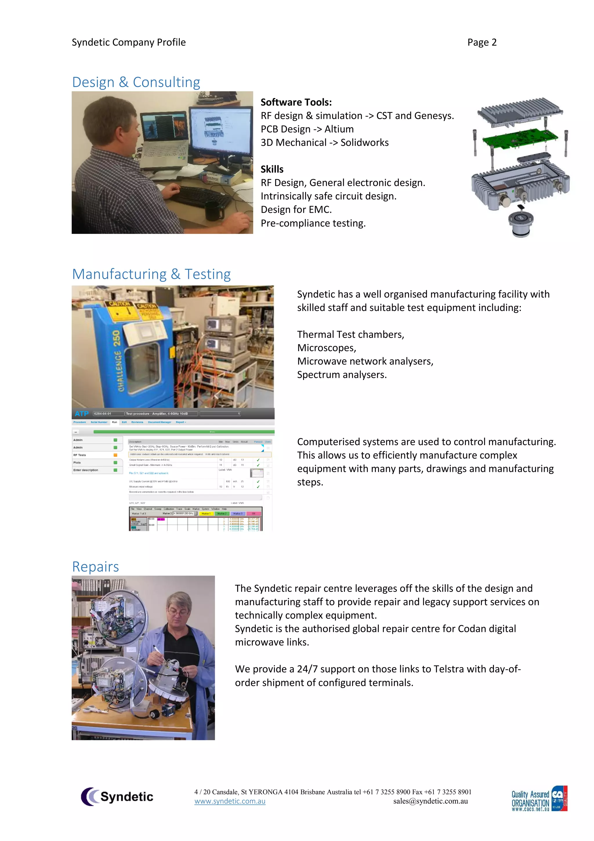 Scotts - Syndetic Company Profile 2016-A | PDF
