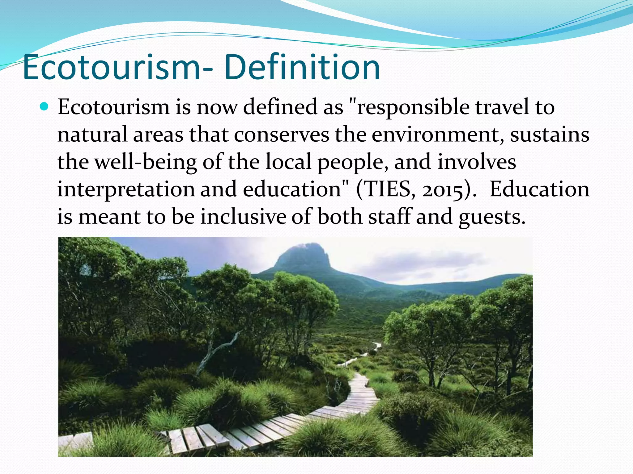 Ecotourism | PPTX