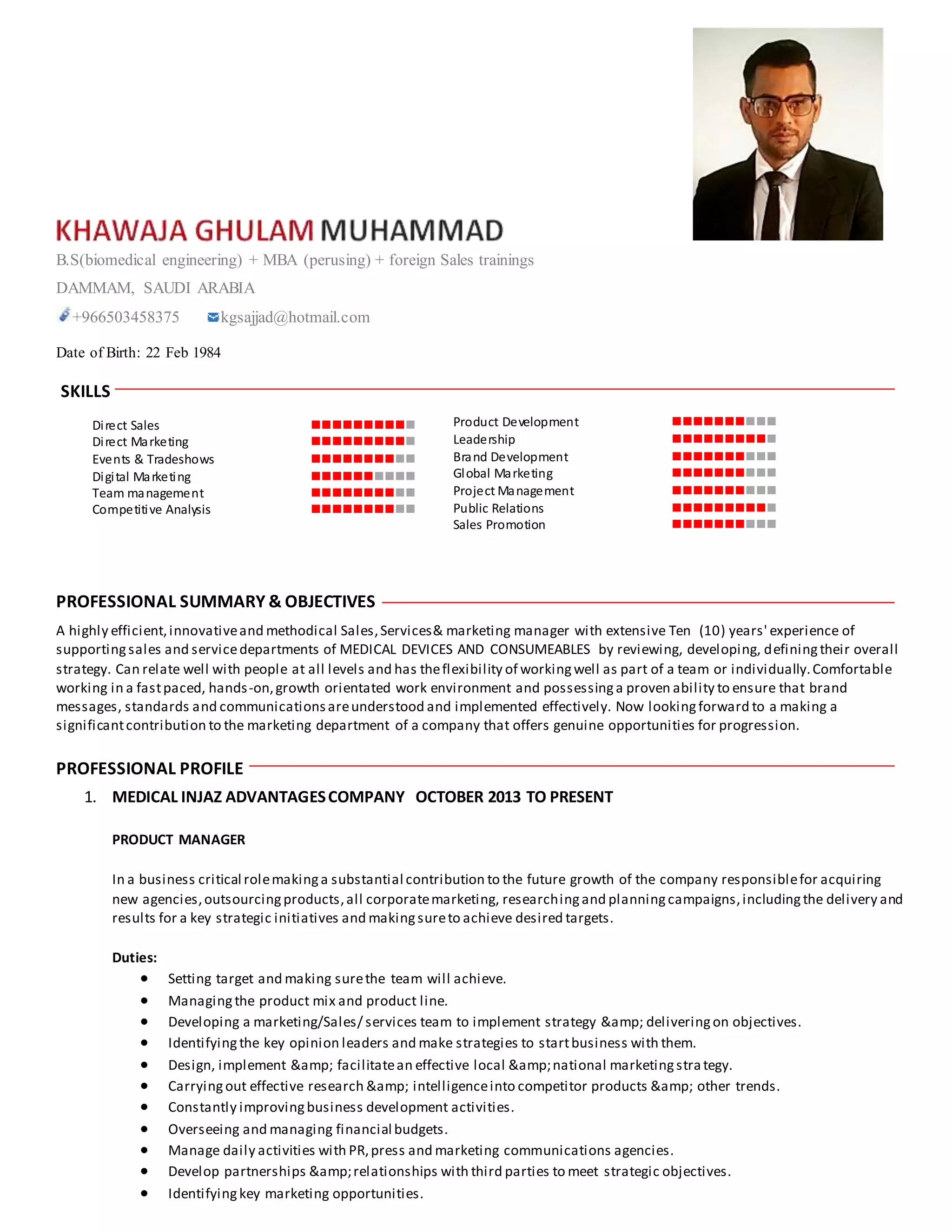 Eng.Khawaja ghulam muhammad-CV--new | DOCX