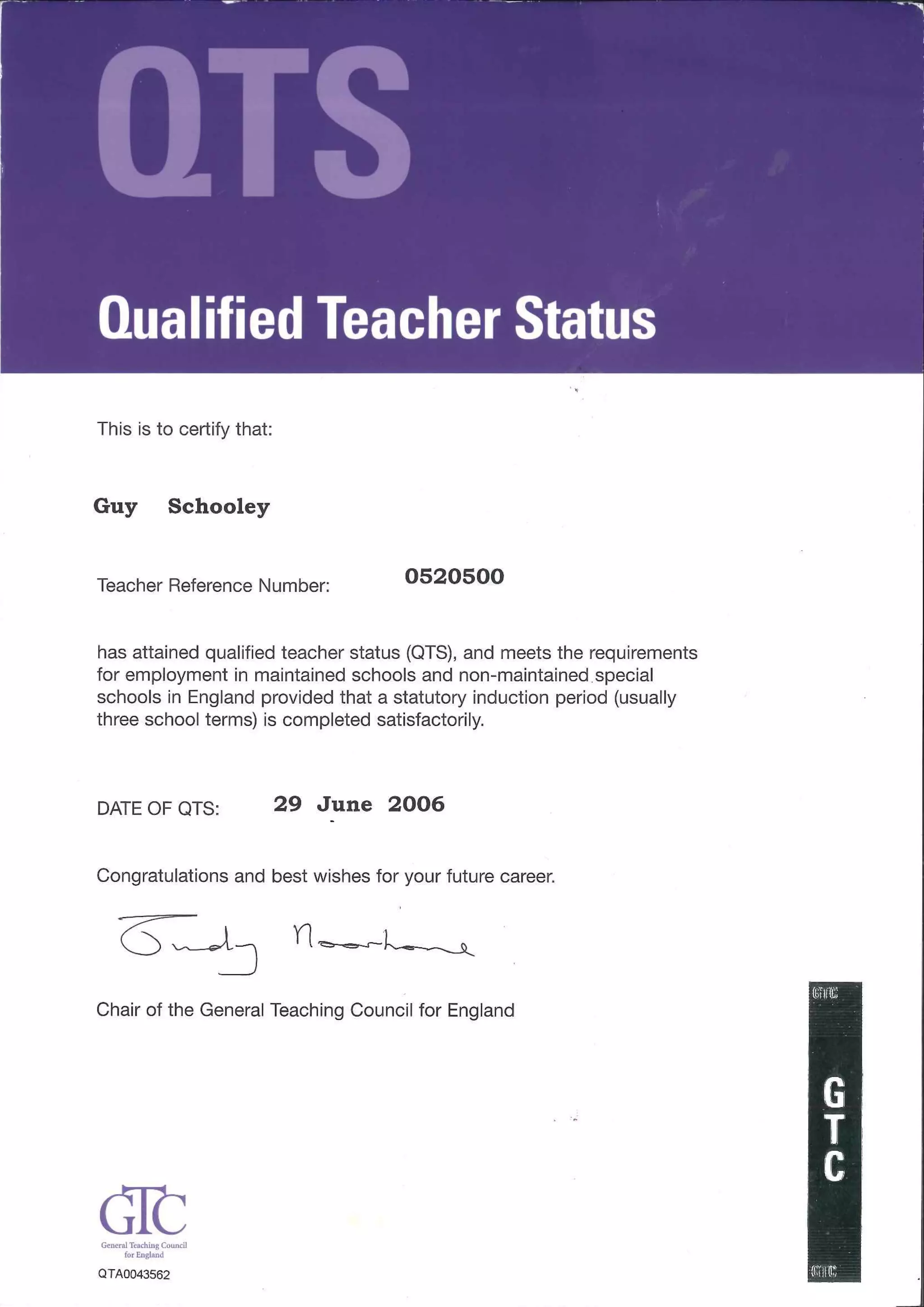 Teaching qualifications | PDF | Education
