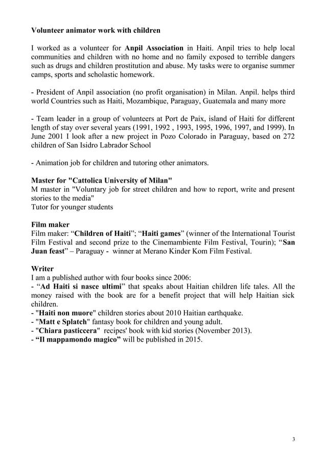 CV linkedin Alessandro Corallo | DOC