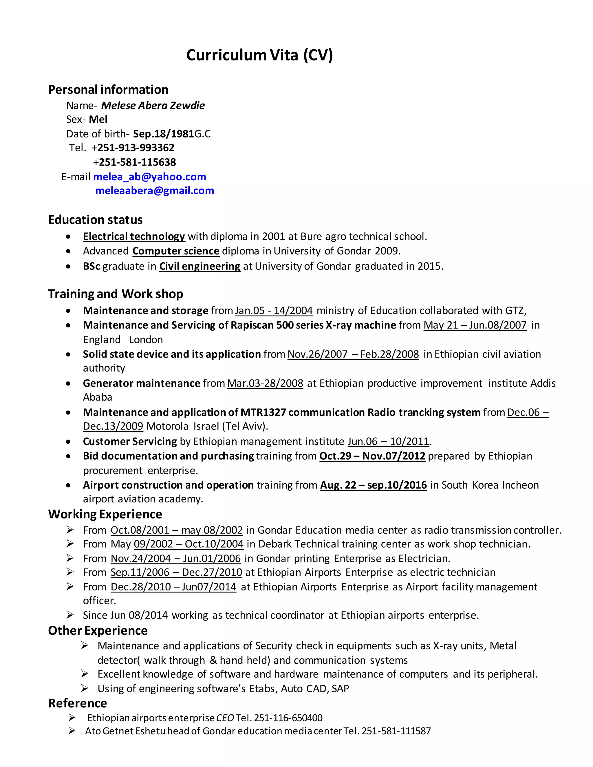 my Curriculum Vita | DOCX