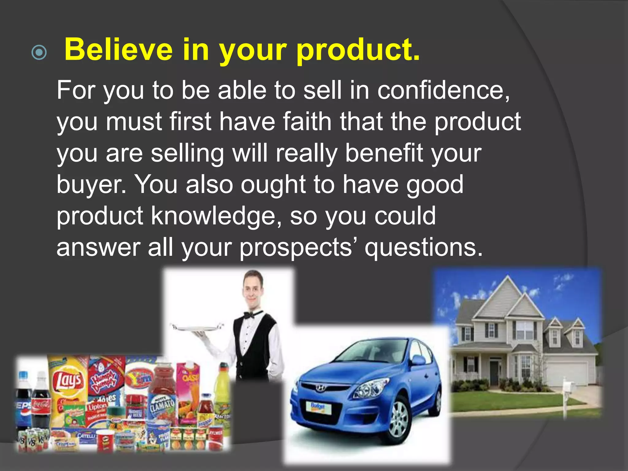 THE ART OF SALESMANSHIP | PPTX