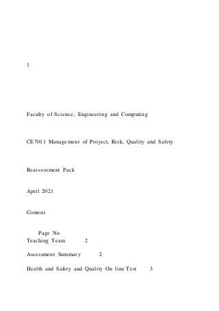 1 Faculty of Science, Engineering and Computi | PDF