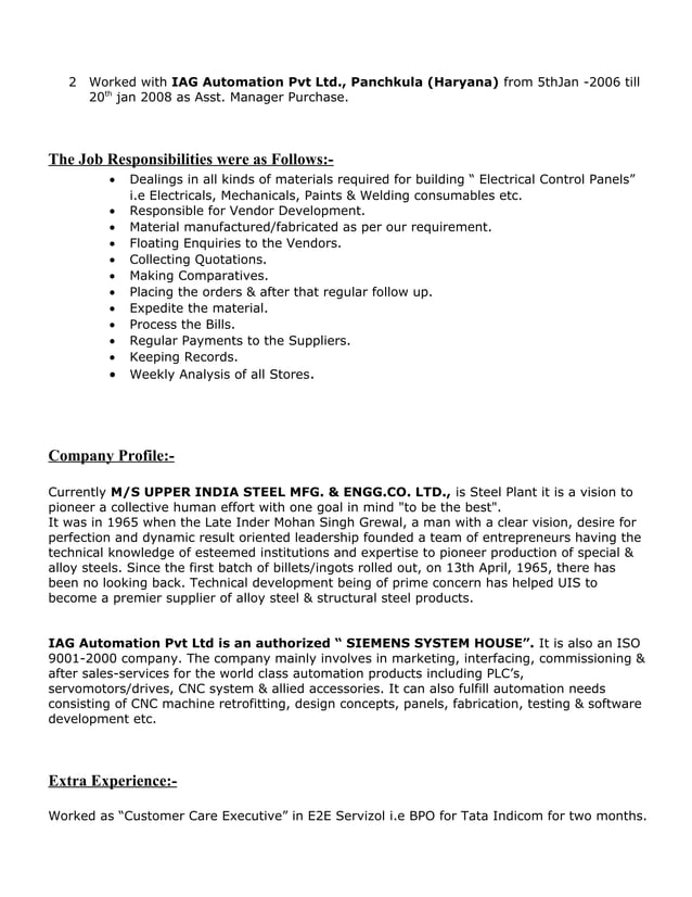 Resume.Jatinder | PDF