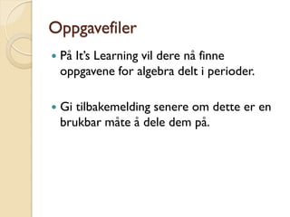 Faktorisering | PDF