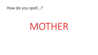 1 FAMILY FOR INGLES 1.pptx en diapositiv | PPT