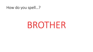 1 FAMILY FOR INGLES 1.pptx en diapositiv | PPT