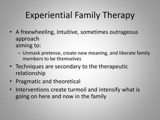 1 family system therapy powerpoint presentation christine moran | PPTX