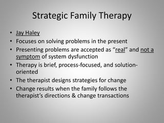 1 family system therapy powerpoint presentation christine moran | PPTX