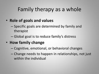 1 family system therapy powerpoint presentation christine moran | PPTX