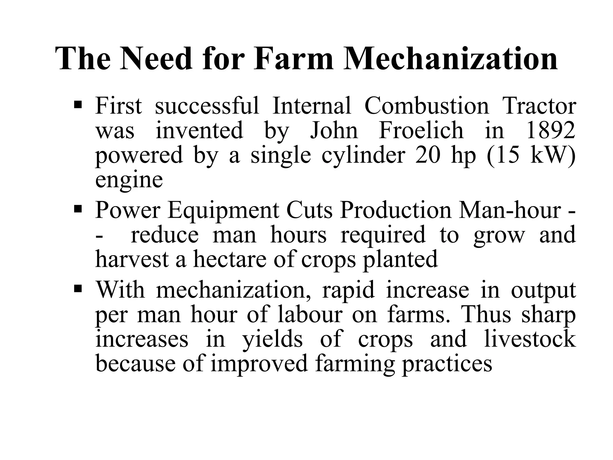 Agriculture Engineering-chpter 1 | PDF