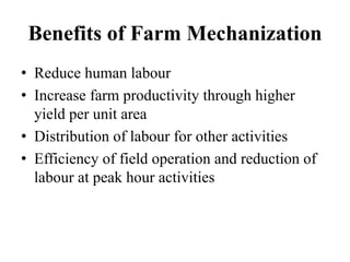 Agriculture Engineering-chpter 1 | PDF