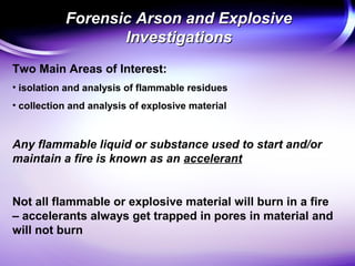 1 f arson explosives | PPT