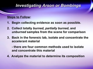 1 f arson explosives | PPT