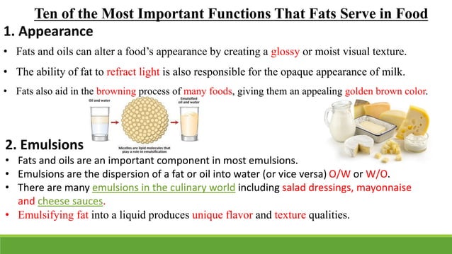 Fats and Oils: Structures and Functions | PDF | Nutrition | Healthy Living