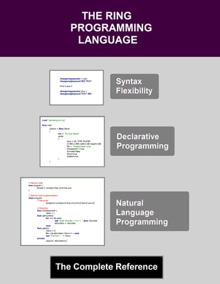 The Ring programming language version 1.5 book - Part 1 of 31 | PDF