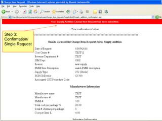 CDM Electronic Request Form Tutorial | PPTX