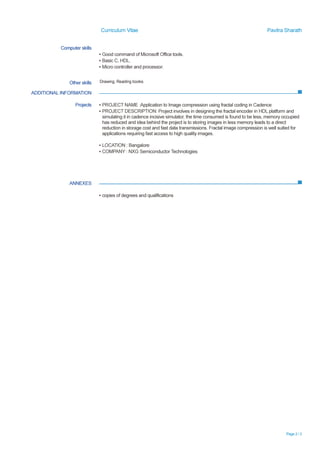 Pavitra-CV_2014 | PDF