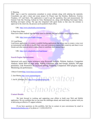 AIT-Portfolio | PDF | Computer Software and Applications | Computing