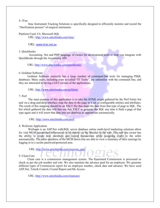 AIT-Portfolio | PDF | Computer Software and Applications | Computing