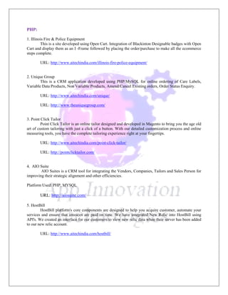 AIT-Portfolio | PDF | Computer Software and Applications | Computing