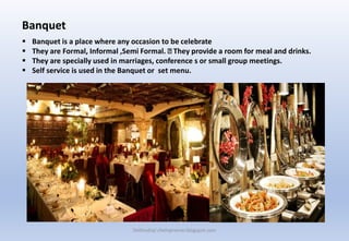 F&B Service Introduction: www.chefqtrainer.blogspot.com | PPT