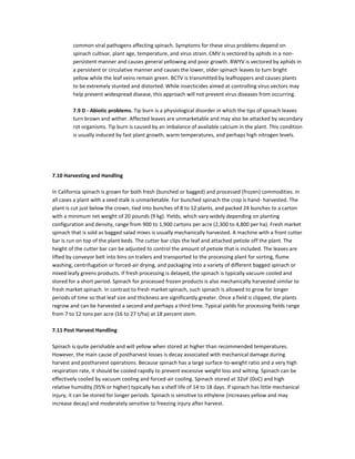 Spinach Trial 81315 USA | PDF