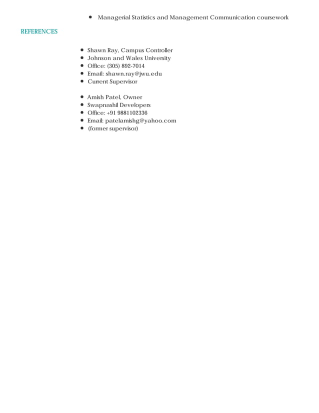 Rohan Patel Resume 1 | PDF