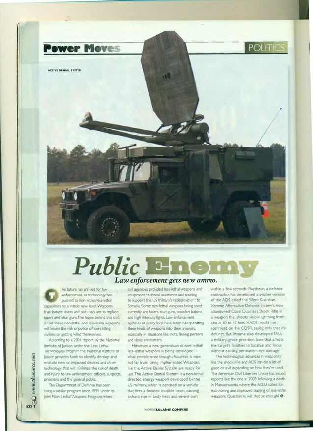 Department of Defense Weapons Source Article | PDF