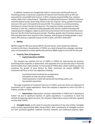 Retail Food Group - Analysis Report - Group 5 | PDF