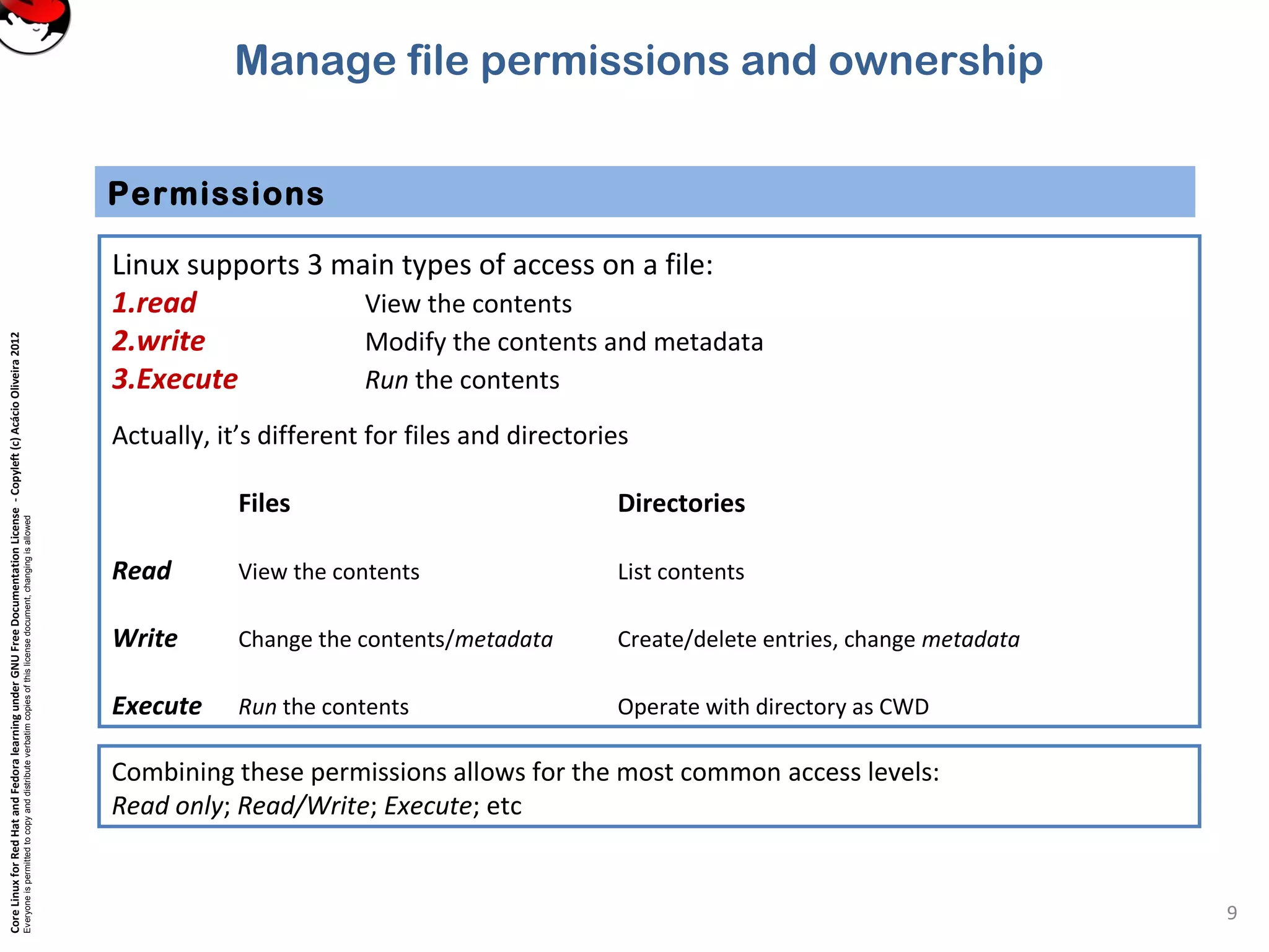 4.5 manage file permissions and ownership v3 | PPT | Operating Systems ...