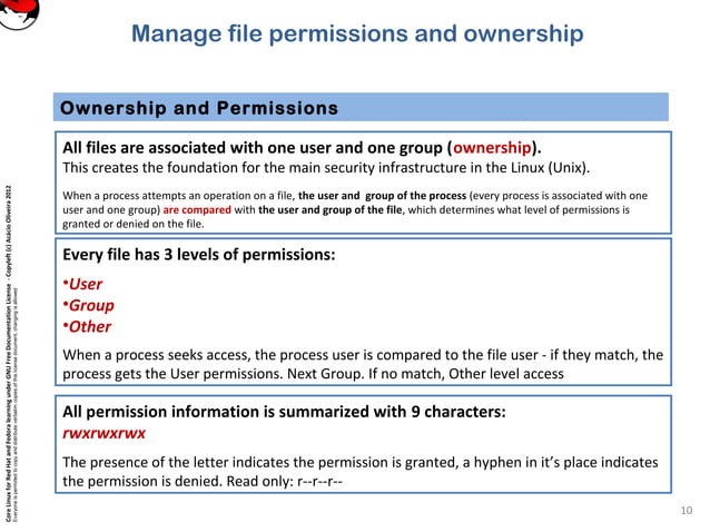 4.5 manage file permissions and ownership v3 | PPT