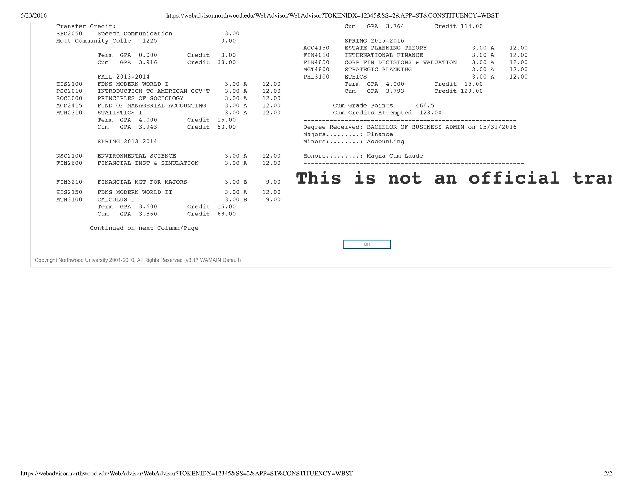 Final Transcript | PDF