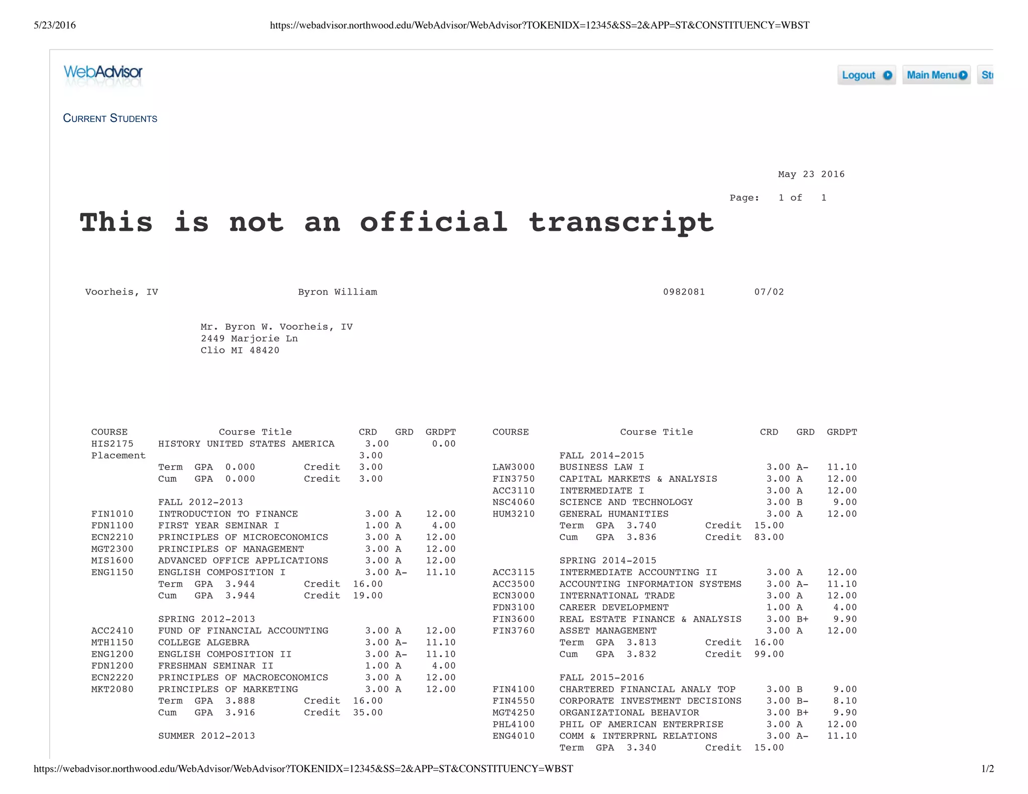 Final Transcript | PPT