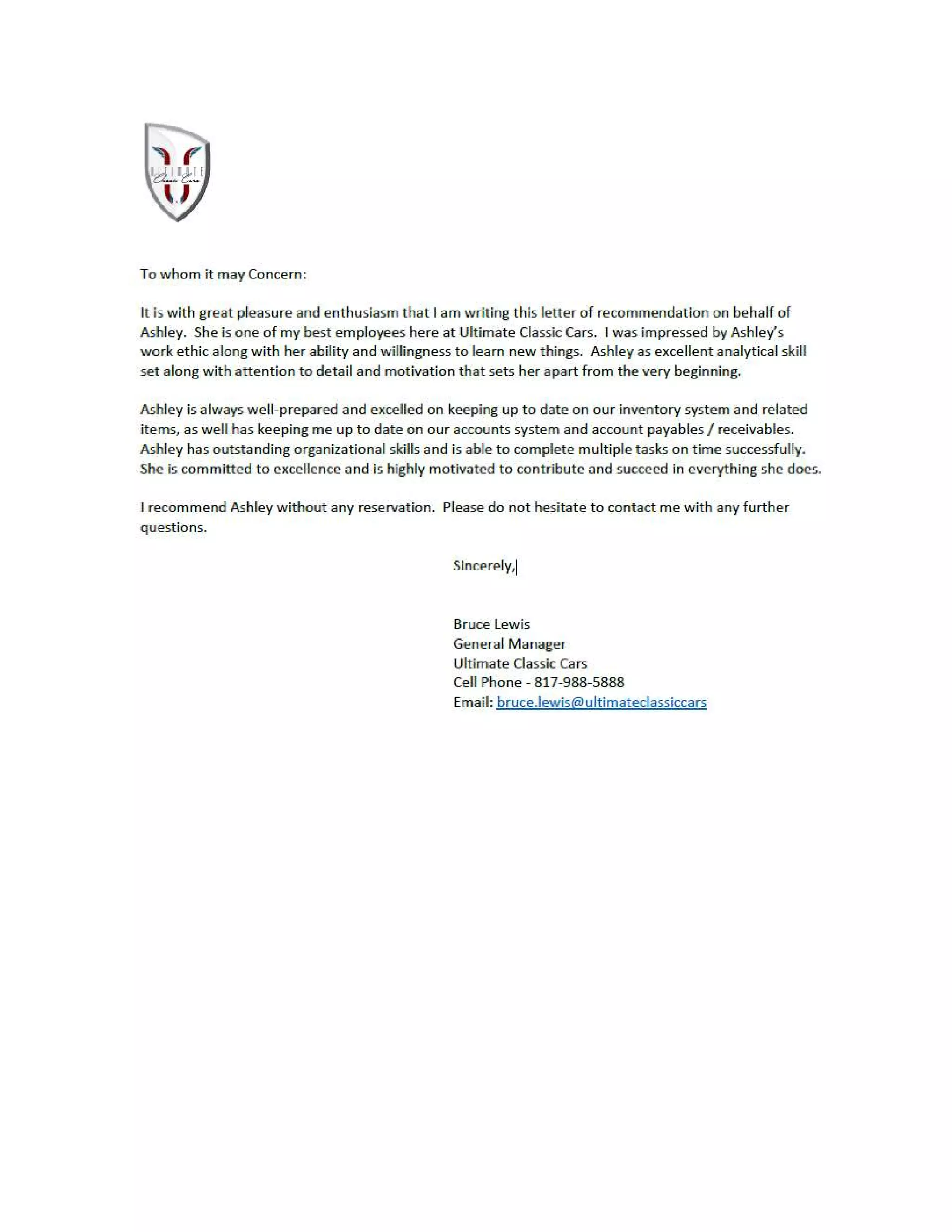 Ashley Mikel - Resume | PDF