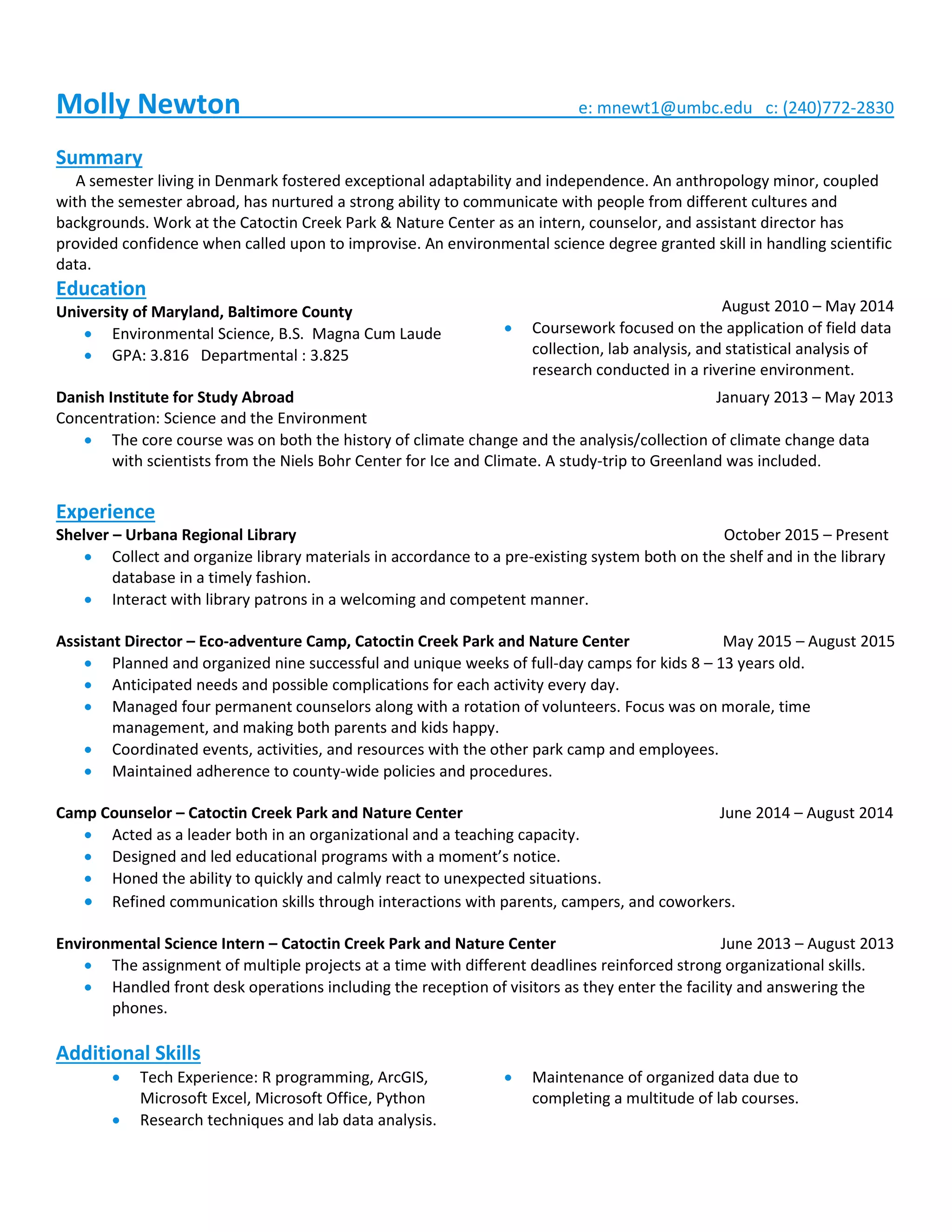 Newton - Base Resume | PDF