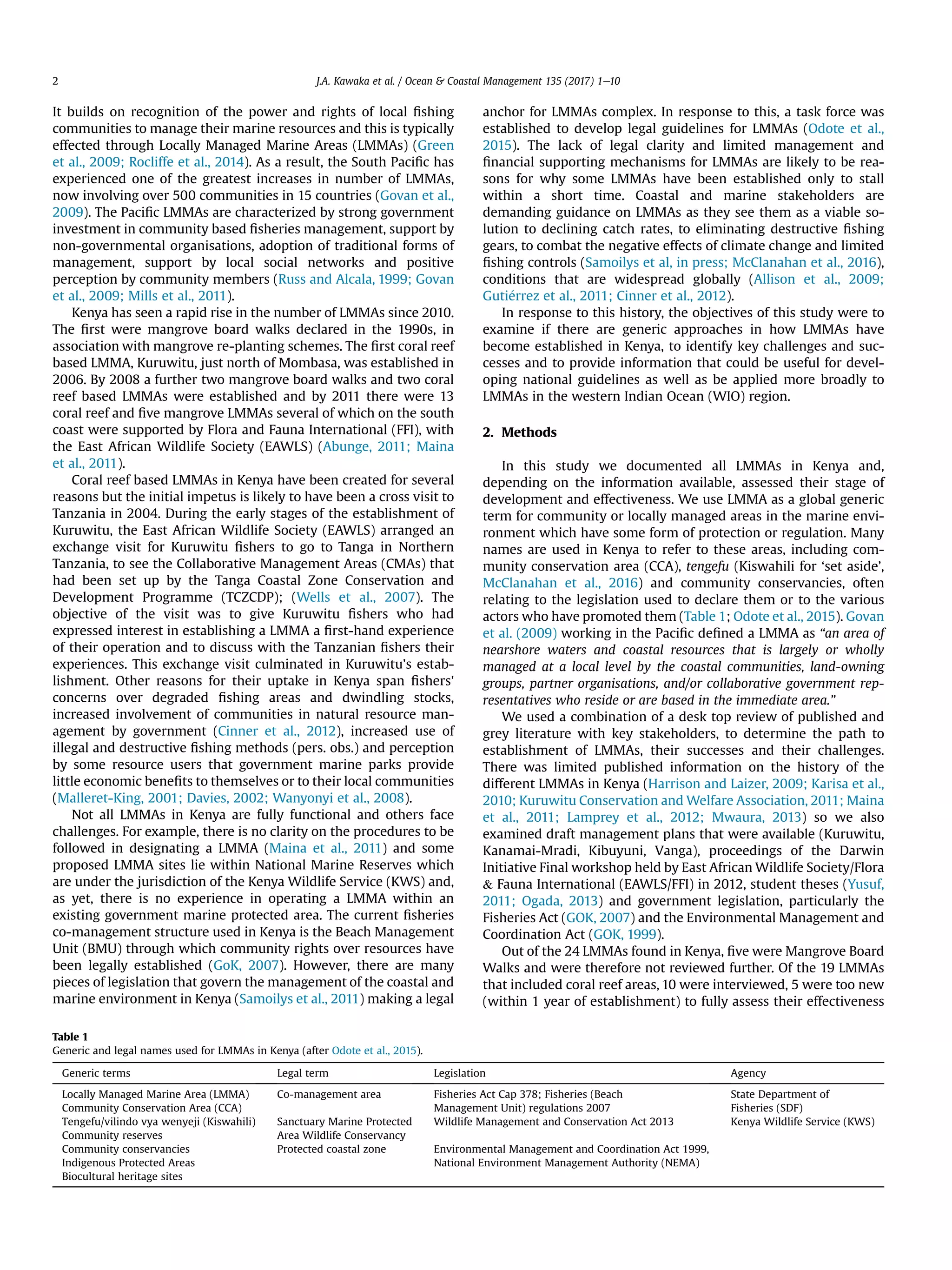 Locally Managed Marine Areas | PDF