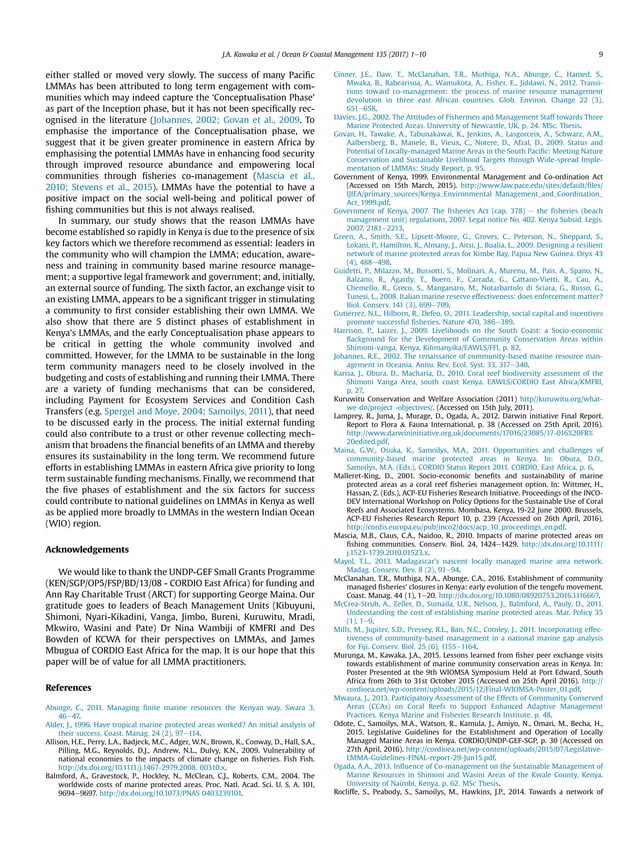 Locally Managed Marine Areas | PDF