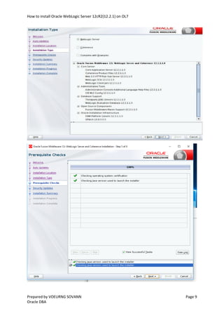 Oracle WebLogic Server_OL7_Sovann | PDF