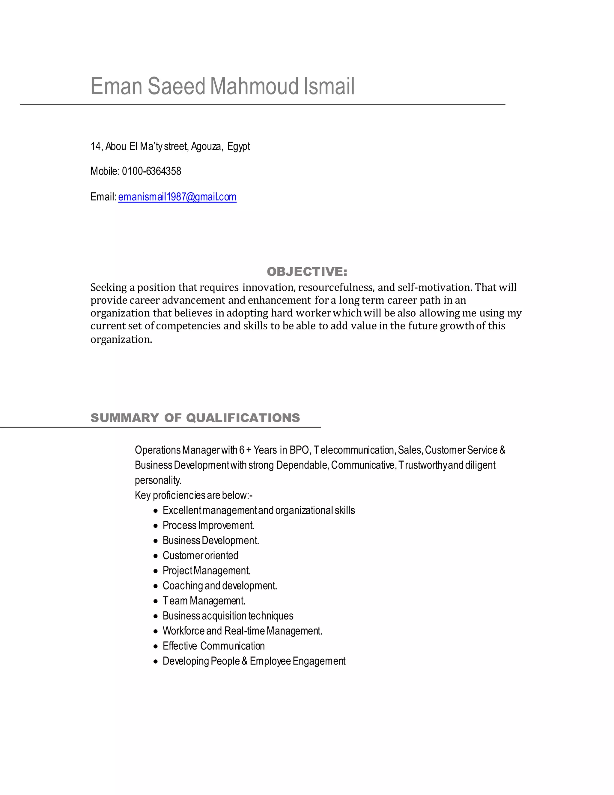 Eman-Ismail resume update | DOCX