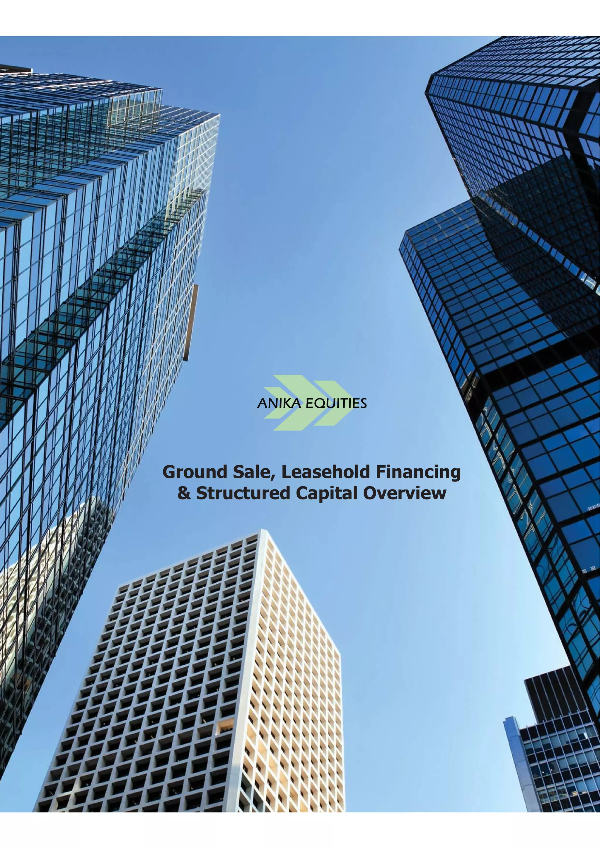 Anika Equities Groundlease Overview | PDF