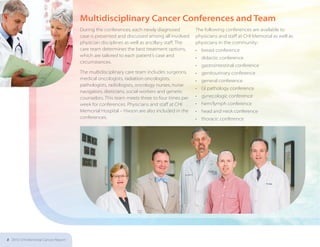 2015 CHI Memorial Cancer Report | PPT