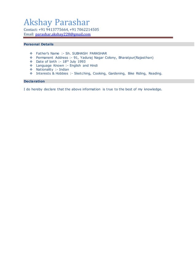 Akshay_Resume | DOCX | Operating Systems | Computer Software and Applications