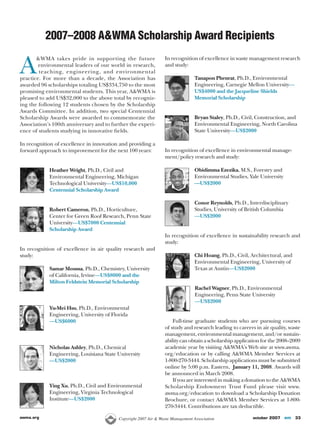 AWMA News 2007 | PDF